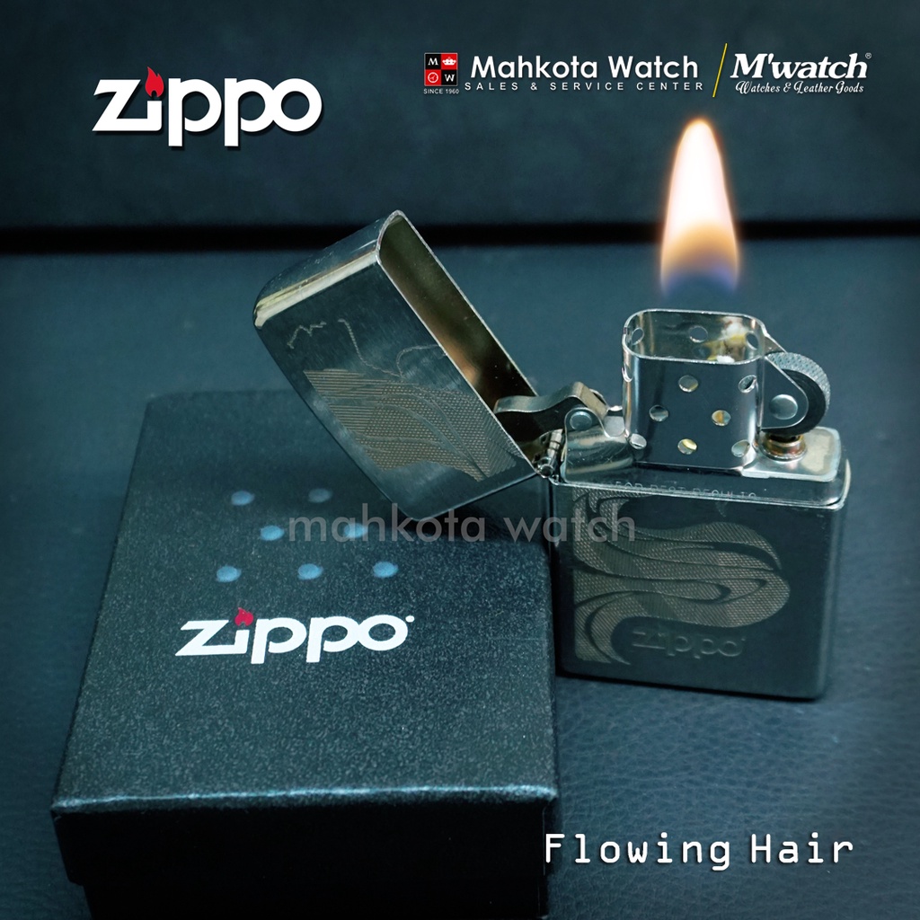 Jual KOREK API ZIPPO FLOWING HAIR ORIGINAL | Shopee Indonesia