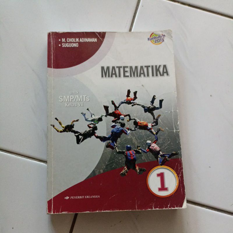 Jual buku matematika SMP kelas 7 penerbit erlangga m.cholik adinawan ...
