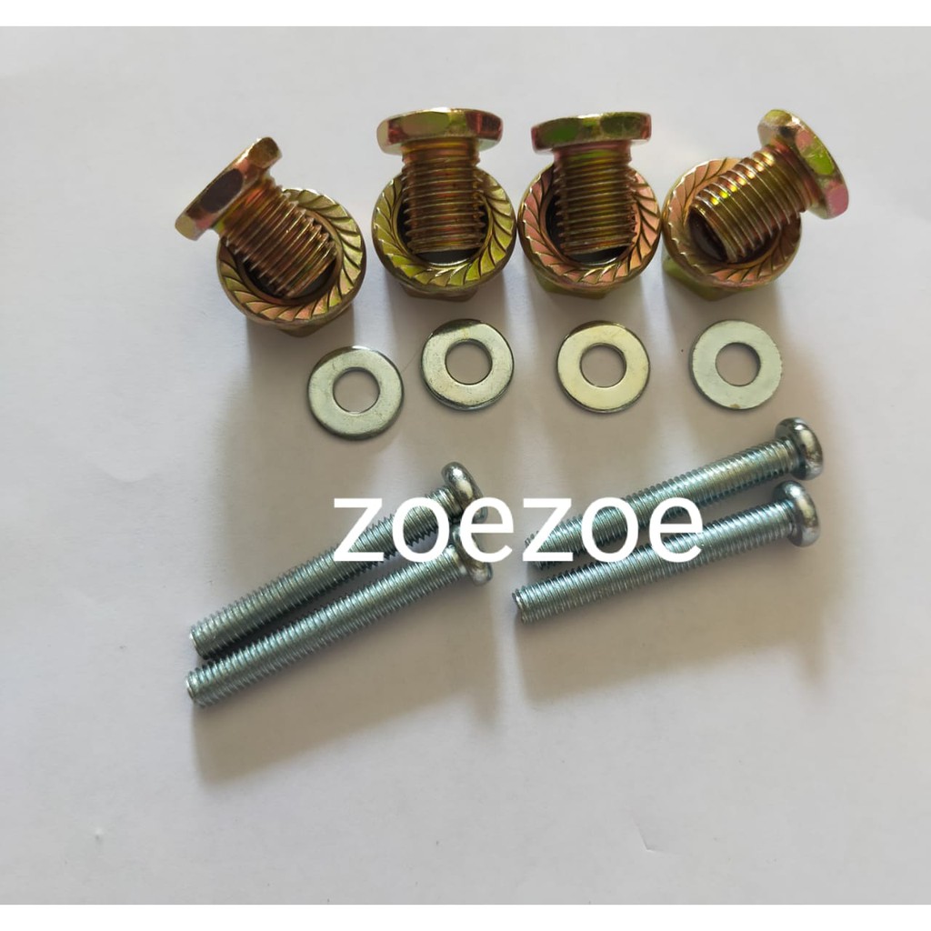 Jual Baut mur visor nmax 155 old 4 set Baut windshield nmax 155 old 4 ...