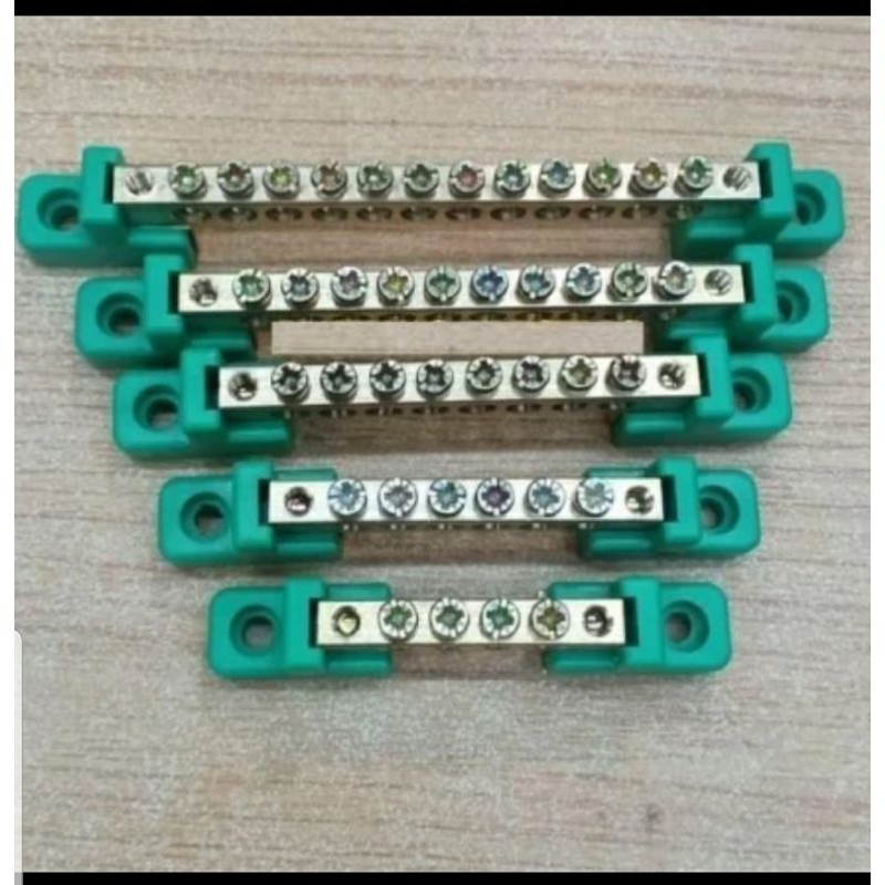 Jual Terminal Grounding 6 Pole 6P M5 Nol Arde Hijau | Shopee Indonesia