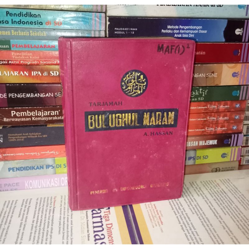 Jual ORIGINAL BUKU TARJAMAH BULUGHUL MARAM | Shopee Indonesia