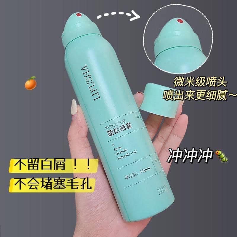 Jual LIFUSHA dry shampoo spray(anti lepek) | Shopee Indonesia