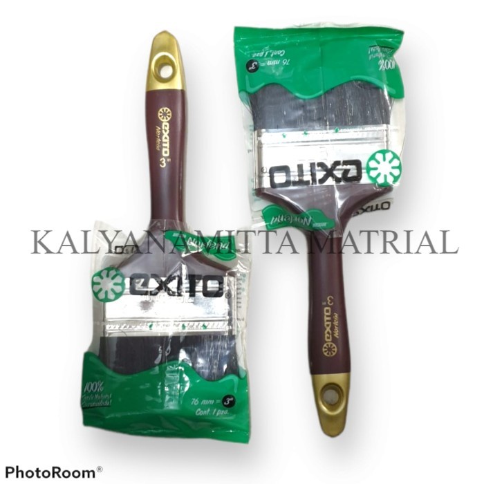 Jual TERMURAH Kuas Cat 3 Inch / 3 Inci Merek Exito / Kuas Tembok ...