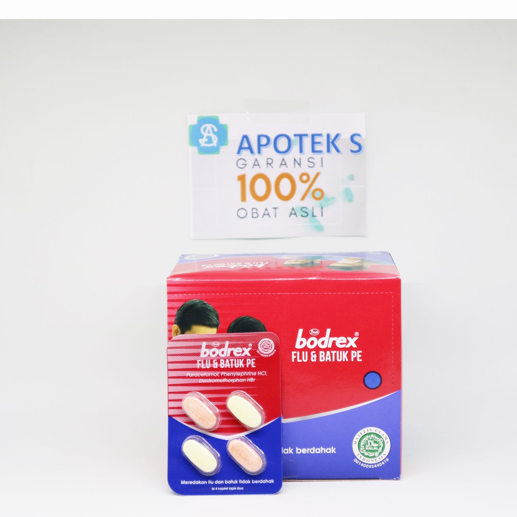Jual Bodrex Flu & Batuk PE ( Biru ) | Shopee Indonesia
