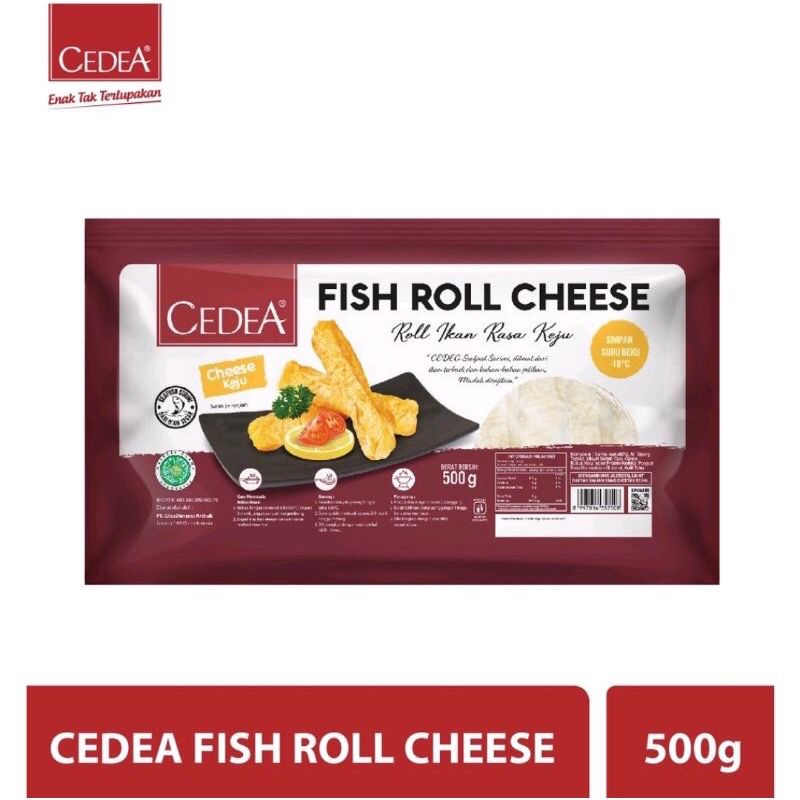 Jual Cedea Frozen Food / Cedea Fish Roll Cheese [500 gr] | Shopee Indonesia