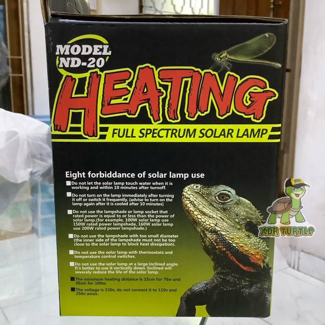 Jual REPTILE SOLAR LAMP / LAMPU SOLAR REPTIL FULL SPEKTRUM / LAMPU ...