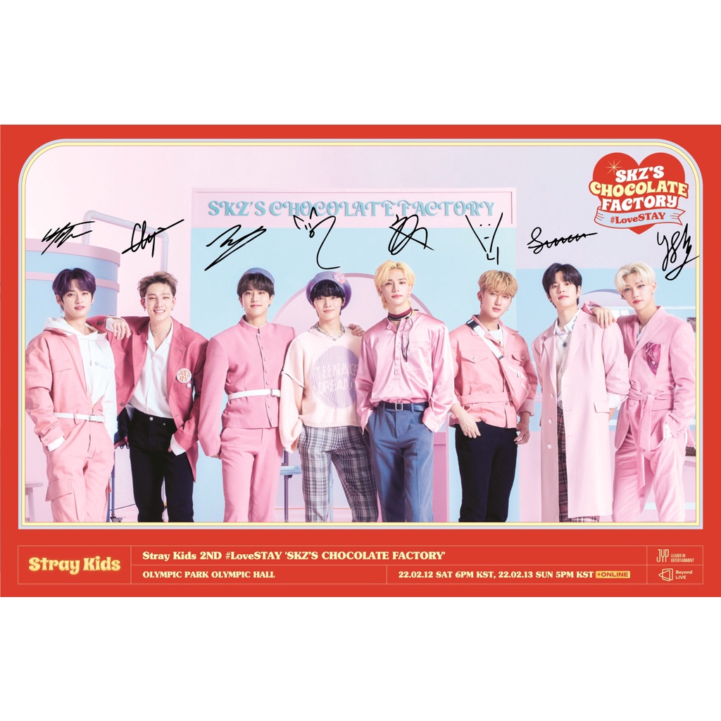 Jual POSTER STRAYKIDS DENGAN TANDA TANGAN POSTER STRAY KIDS UKURAN A3 ...
