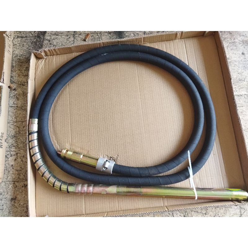 Jual SHAFT VIBRATOR/SELANG VIBRO MODEL KOPLING DIAMETER HEAD 38mm x 4m ...