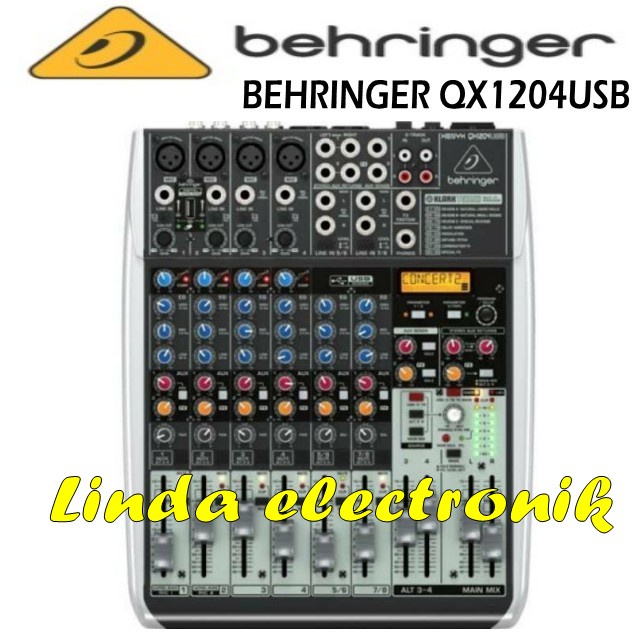Jual mixer behringer xenyx qx 1204 usb behringer xenyx qx1204 usb ...