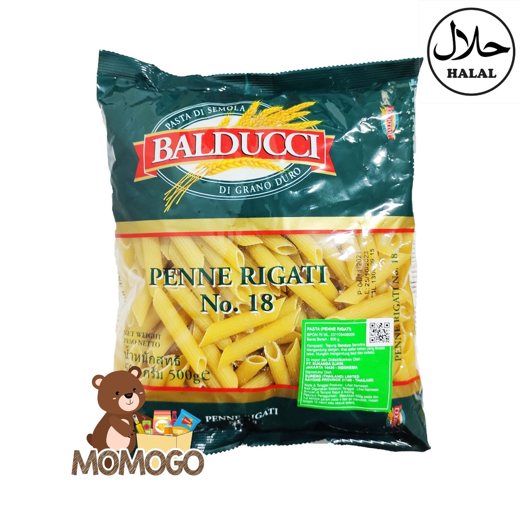 Jual BALDUCCI PASTA SPAGHETTI/ PENNE/ MACCHERONI/ TRIVELLE 500GR ...