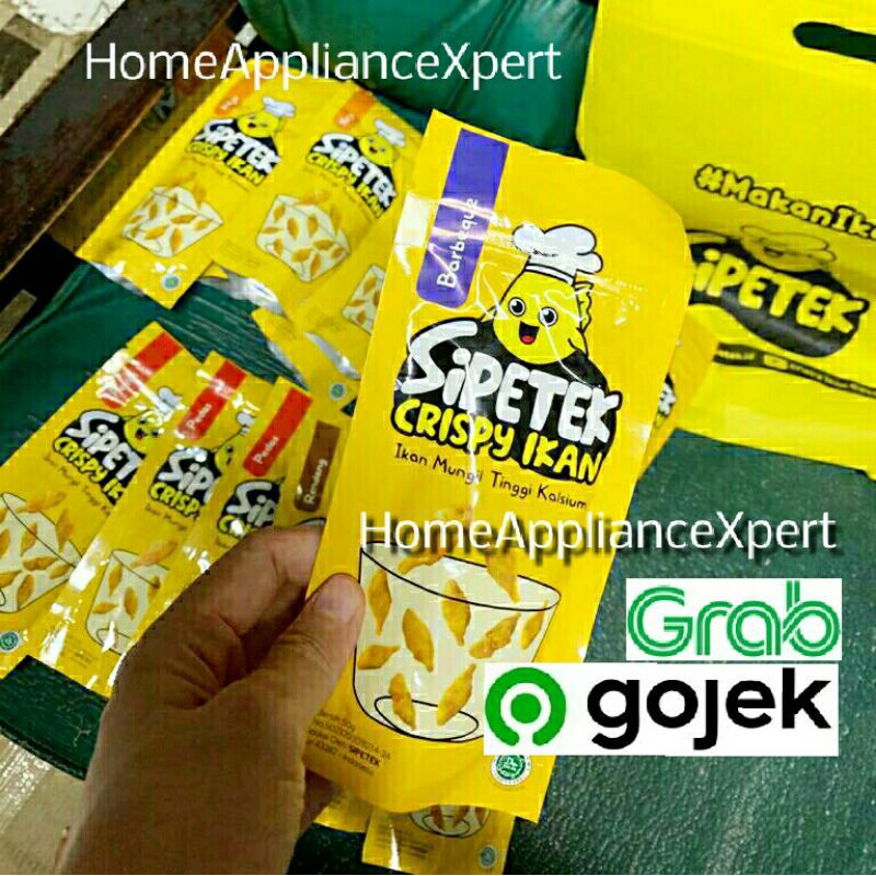 Jual Sipetek Crispy Ikan Si Petek Snack Cemilan Barbeque BBQ Fish Ori ...