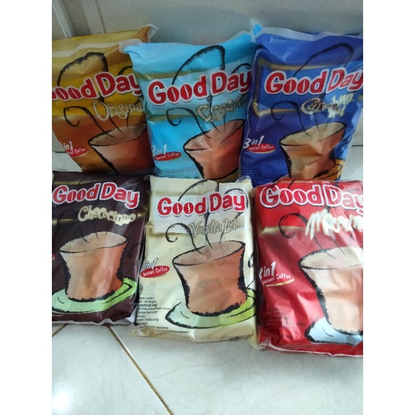 Jual Good Day Chococino & All Variant Renceng isi 10 Pcs | Shopee Indonesia