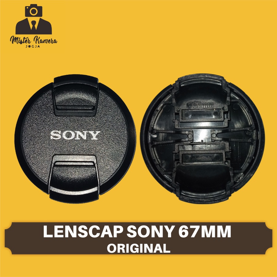 Jual Lenscap Sony 67mm Tutup Lensa Depan Lens Cap Original Frontcap 67 ...