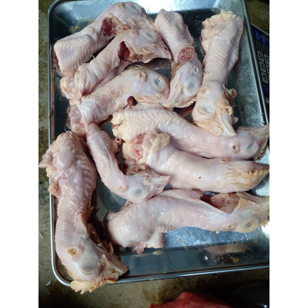 Jual Kepala ayam broiler isi 1kg/kepala ayam/kepala ayam negri/ayam ...