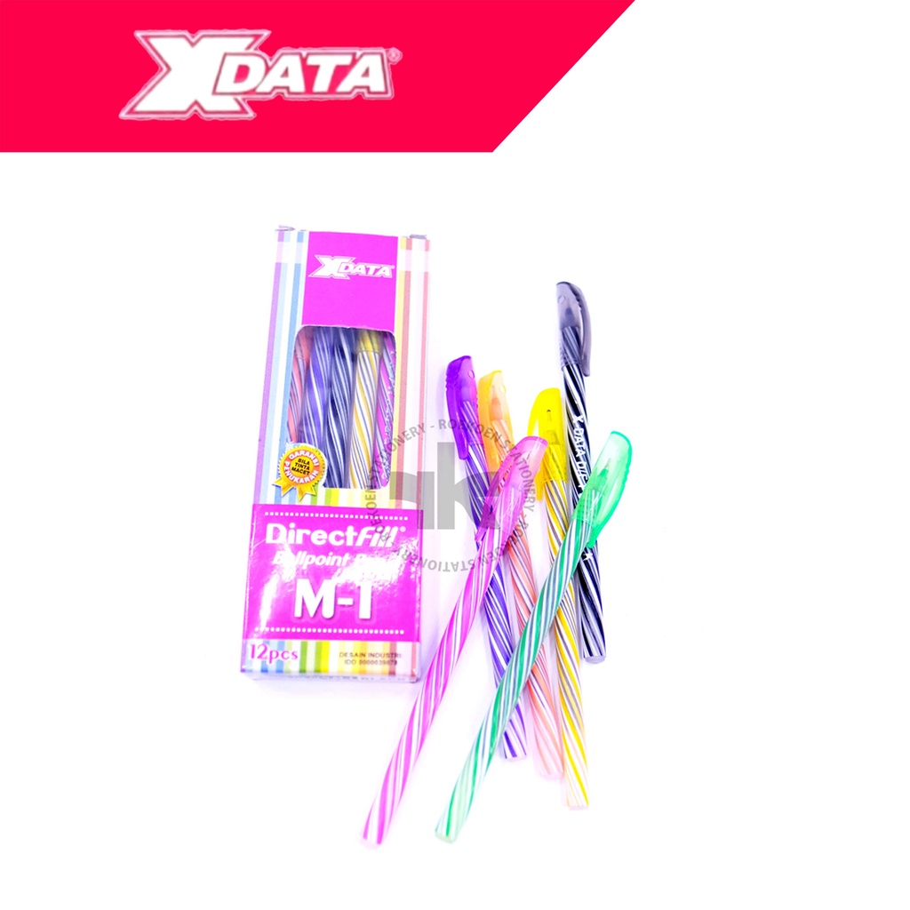 Jual X-Data Ballpen Direct Fill M-1 | Shopee Indonesia
