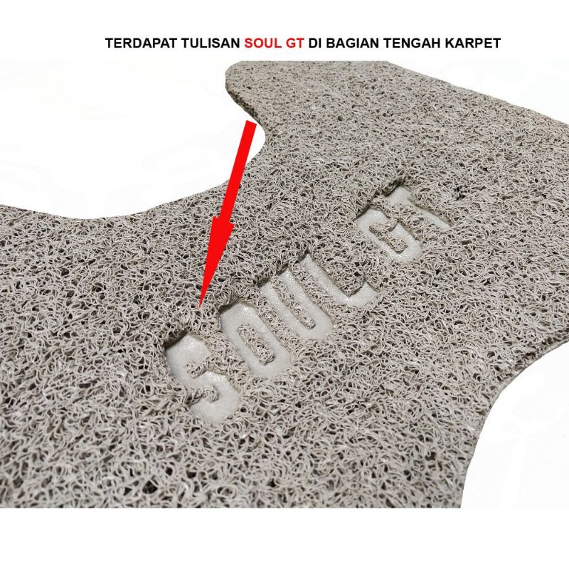 Jual ALAS KAKI SERABUT KARPET SERABUT SOUL GT SERABUT MOTOR | Shopee ...