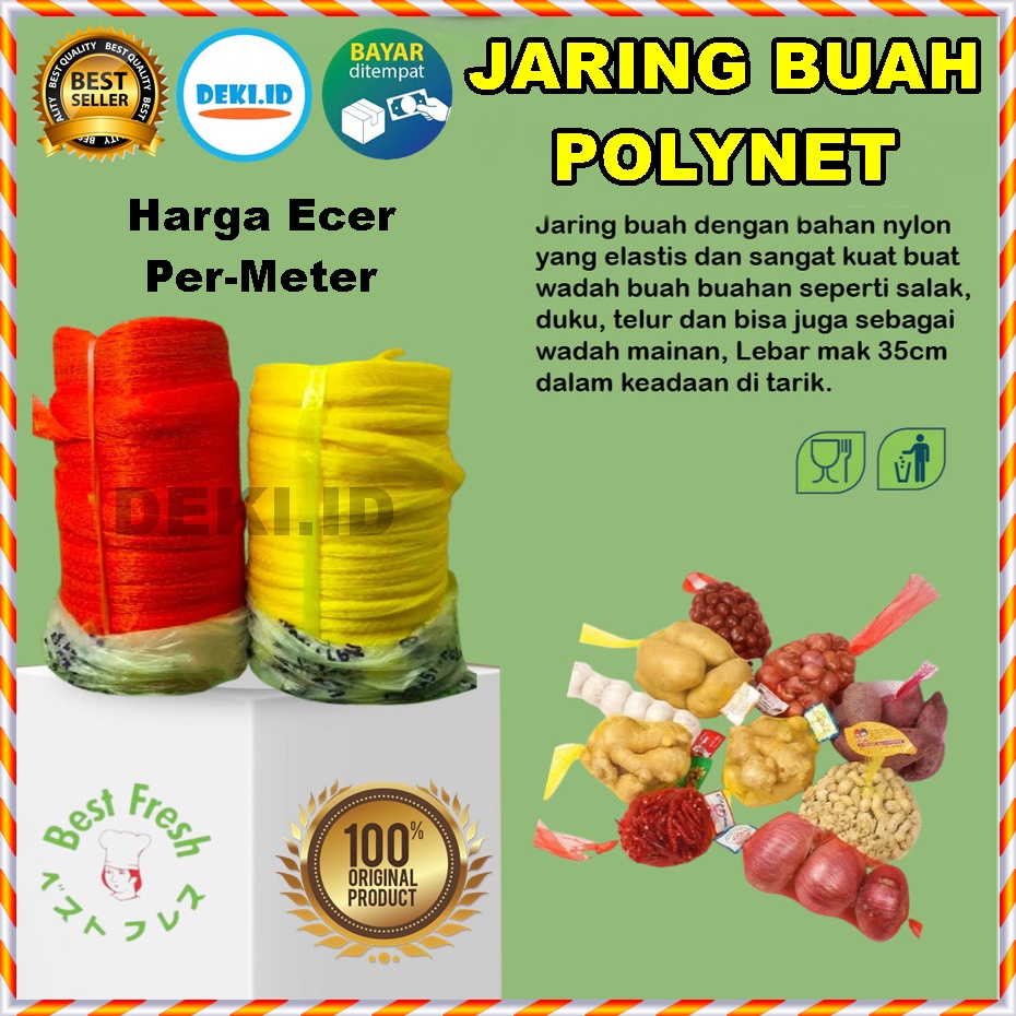Jual Jaring Buah Polynet Ecer Per Meter Polinet Rambang Fruit Cover ...