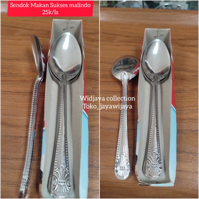 Jual 12pcs Sendok makan Sukses malindo/sendok makan lusinan | Shopee ...