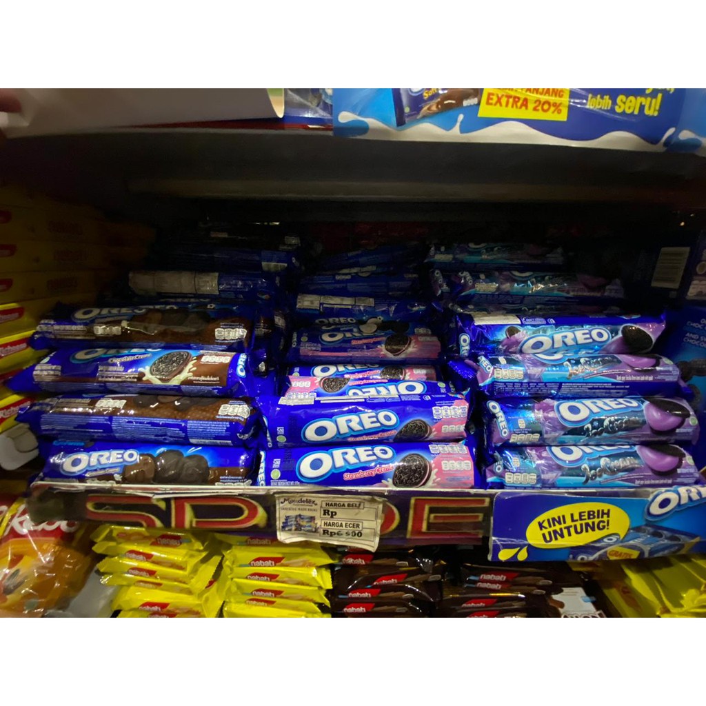 Jual Oreo Roll 133 gram DUS gr (isi 24) per Karton | Shopee Indonesia
