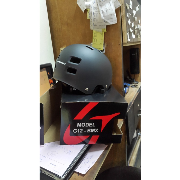 Jual Helm sepeda batok genio g12 BEST SELLER! | Shopee Indonesia