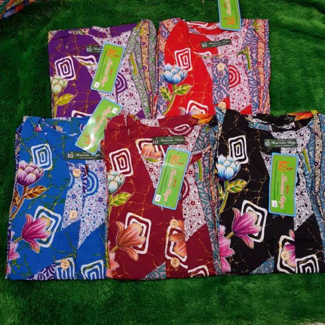 Jual Daster Kencana Ungu Premium adem (lengan pendek) | Shopee Indonesia