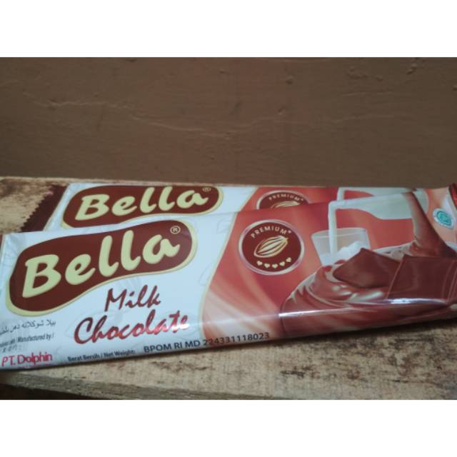 Jual Bella coklat / milk coklat / choco milk 50gr | Shopee Indonesia