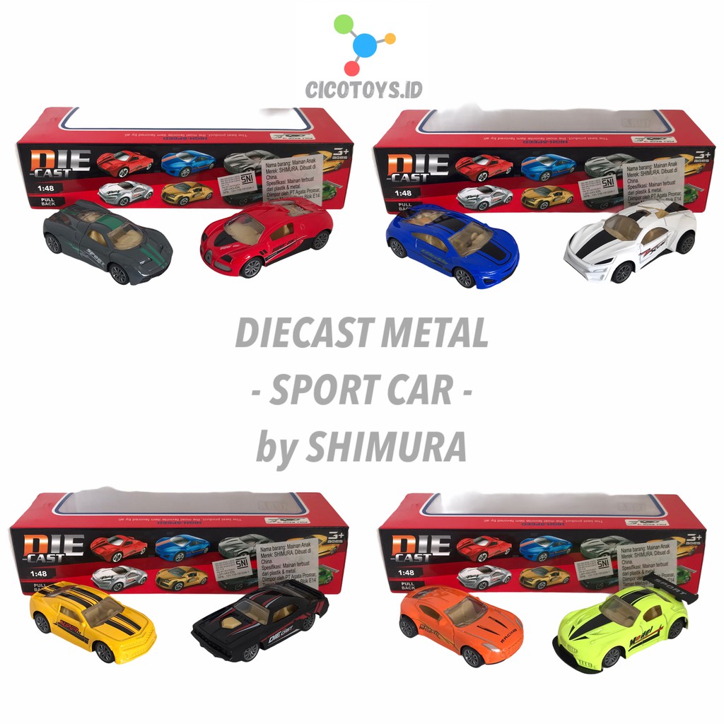 Jual DIECAST SPORT CAR BY SHIMURA | Shopee Indonesia