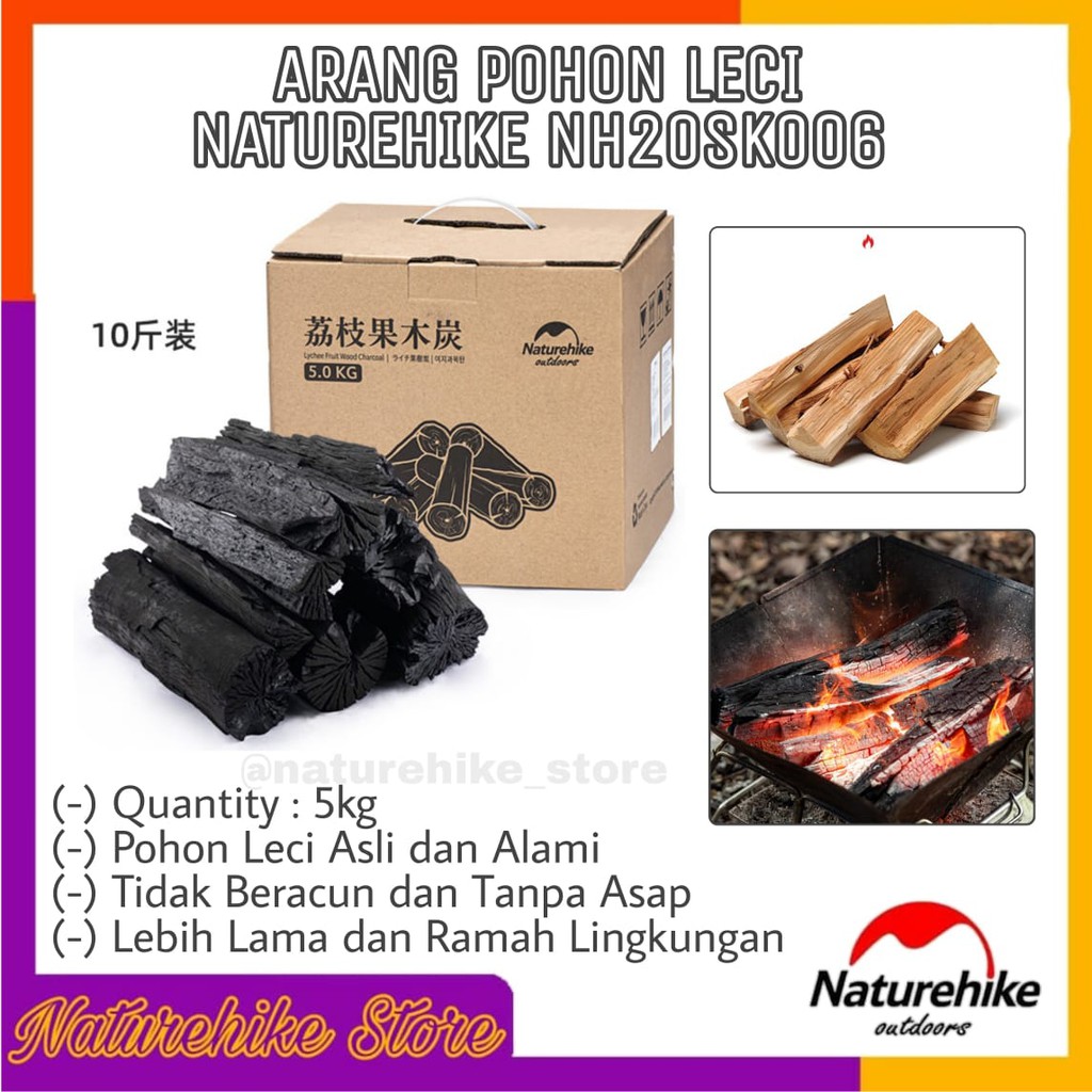 Jual Arang Pohon Leci Bahan Bakar Masak Barbeque BBQ Panggangan ...
