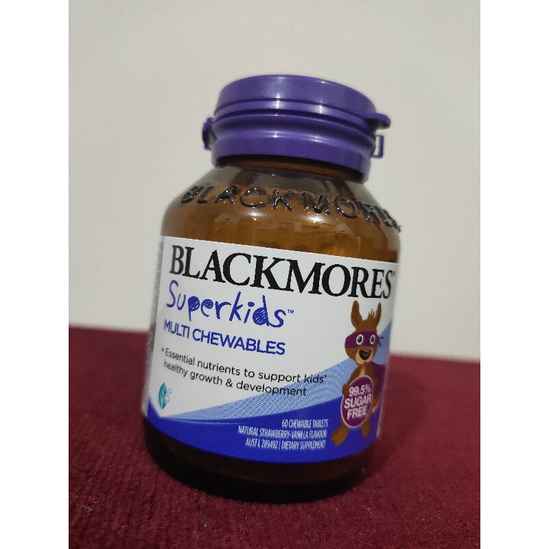 Jual Blackmores SuperKids Multi Chewables Blackmores Multichewables ...