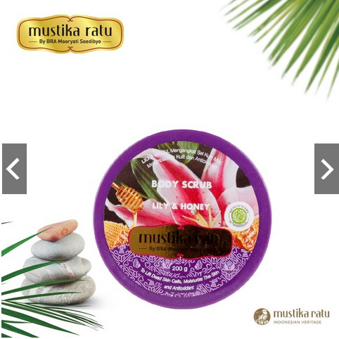 Jual Mustika Ratu Lily & Madu Body Scrub 200gr | Shopee Indonesia
