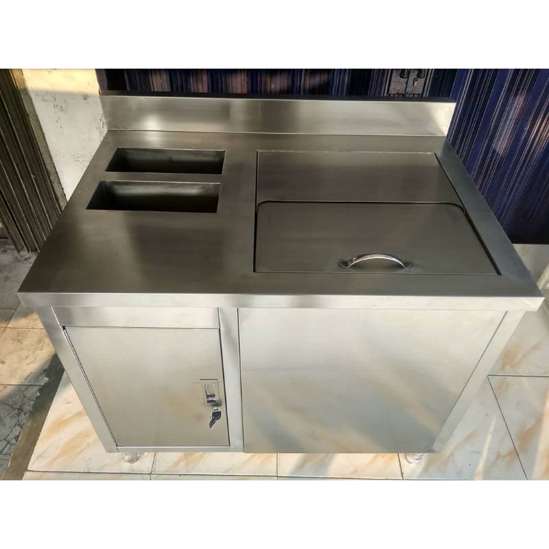 Jual ICE BIN/TEMPAT ES CABINET STAINLES | Shopee Indonesia