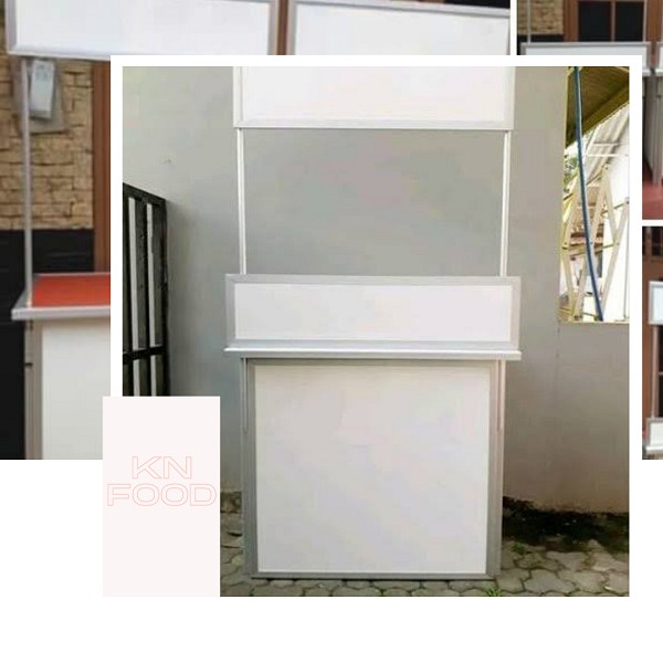 Jual Booth Lipat Portable kecil free penghalang depan free tas booth ...