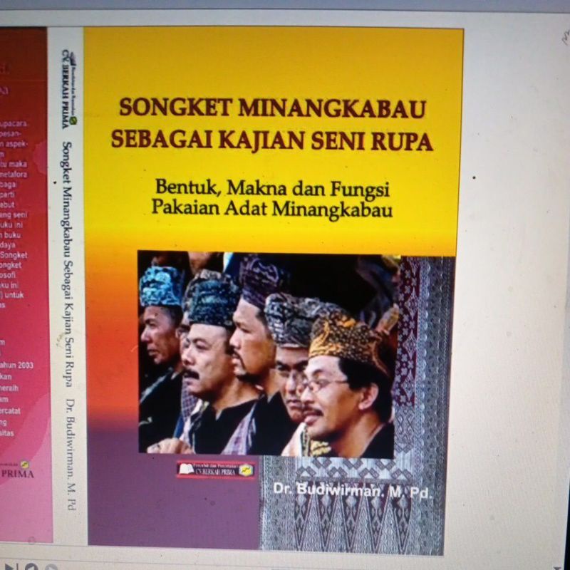 Jual buku Songket Minangkabau sebagai kajian seni rupa | Shopee Indonesia