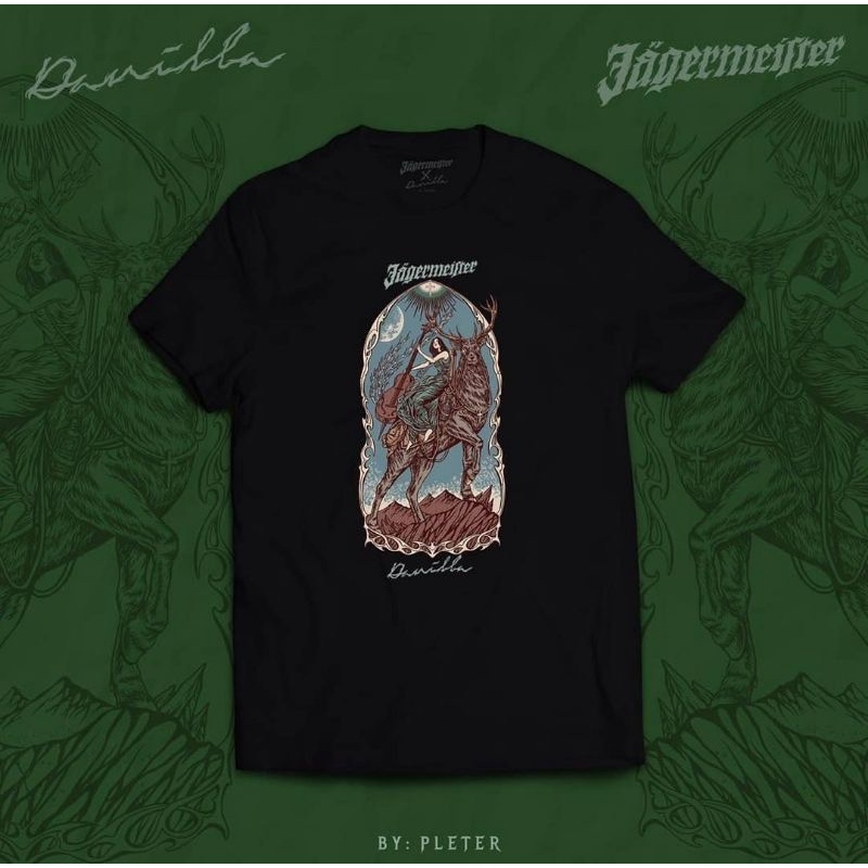 Jual tshirt merch danila x jagermeister | Shopee Indonesia