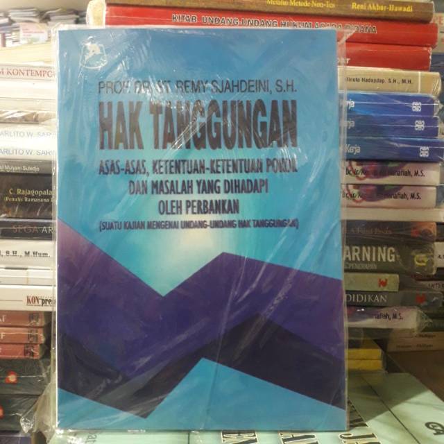 Jual BUKU HAK TANGGUNGAN BY SUTAN REMY | Shopee Indonesia