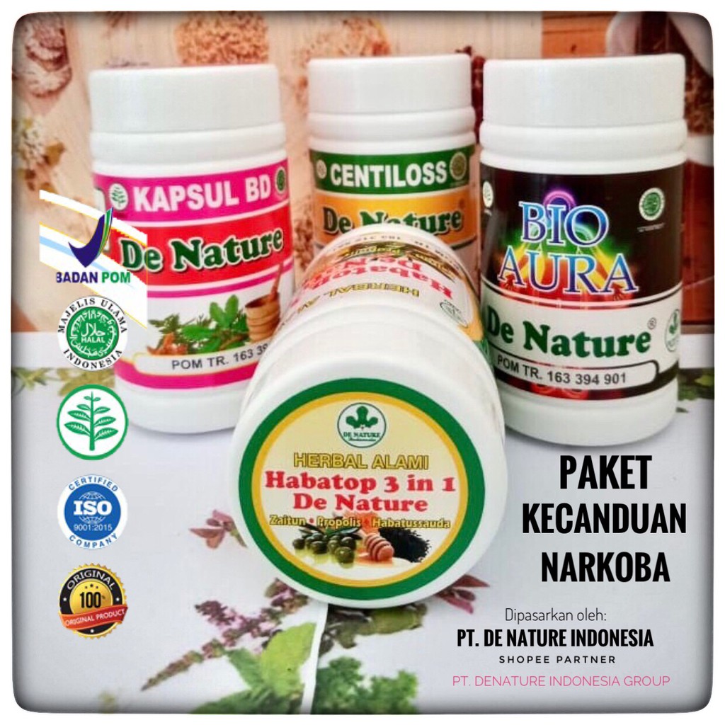 Jual DeNature Herbal Obat Kecanduan Narkoba Ketergantungan Obat Obatan ...