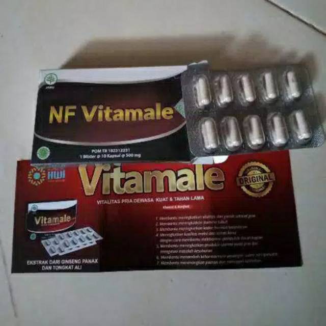 Jual SUPLEMEN Pria NFVitmale ORIGINAL | Shopee Indonesia