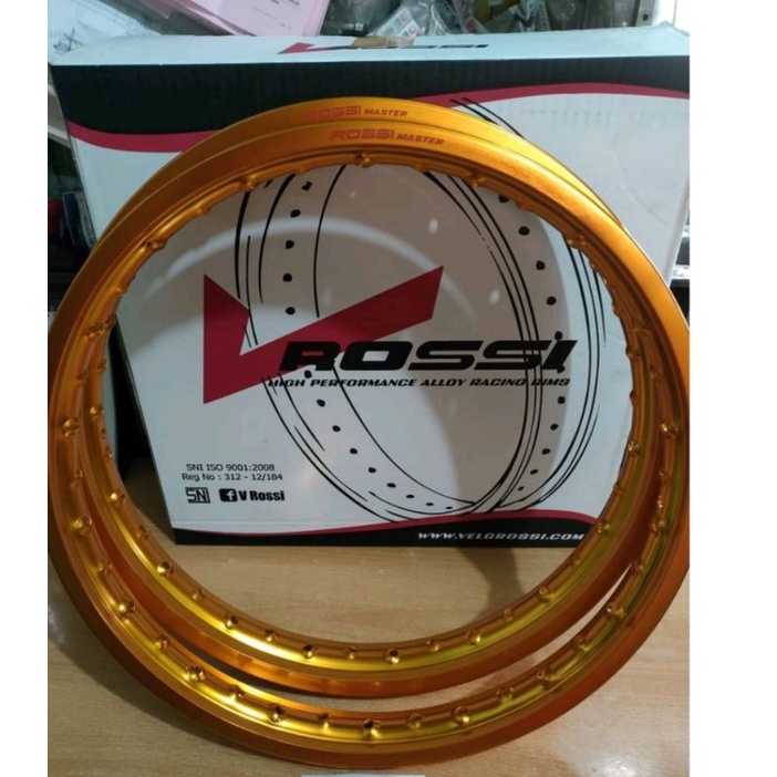 Jual VELG ROSSI MASTER GOLD ORIGINAL | Shopee Indonesia