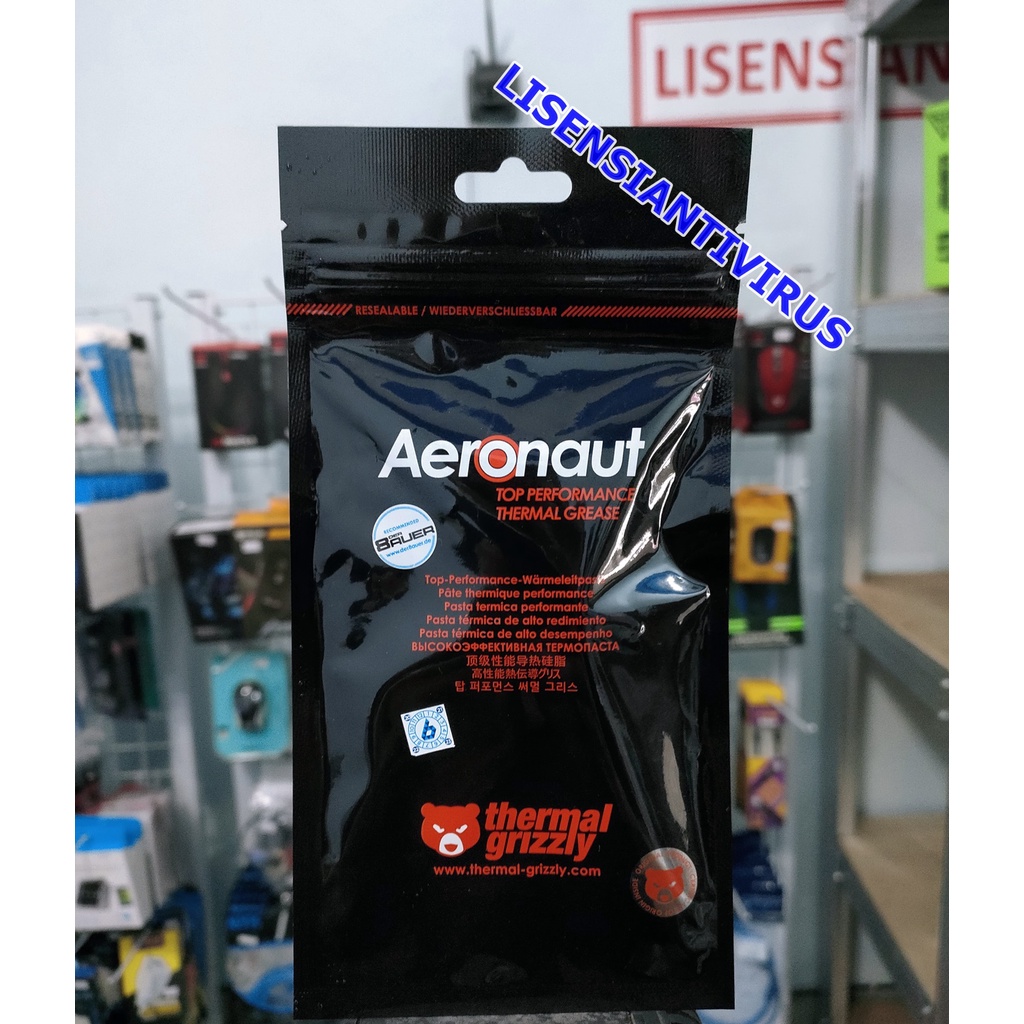 Jual Pasta Thermal Grizzly Aeronaut 1 Gram Thermal Paste Processor ...