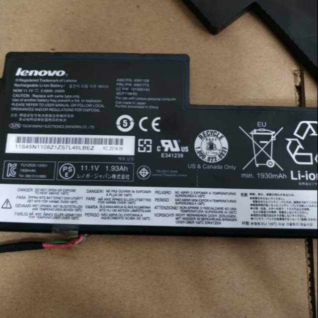 Jual BATERAI INTERNAL LENOVO MODEL TANAM | Shopee Indonesia