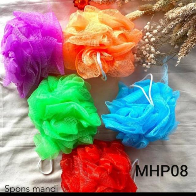 Jual Spon badan / spons mandi / sabut badan / sabut mandi besar 35gram ...