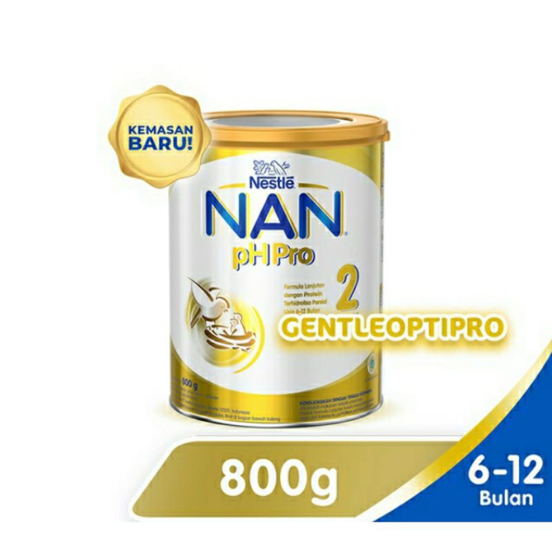 Jual Susu Formula NAN pH Pro 2 NESTLE 800g 800gr | Shopee Indonesia
