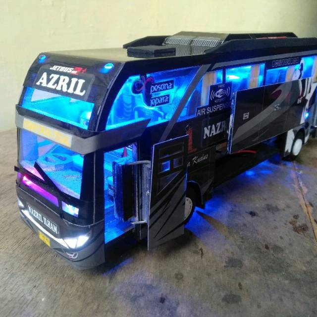 Jual Miniatur Bus Terbaik Custom Nama | Shopee Indonesia