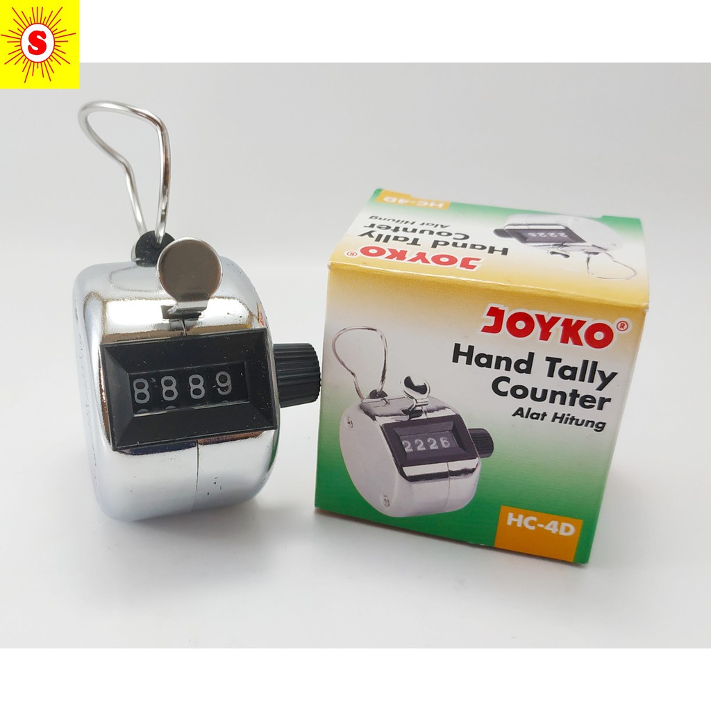 Jual Joyko Hand Tally Counter / Alat Hitung Cepat Tasbih Zikir (HC-4D ...