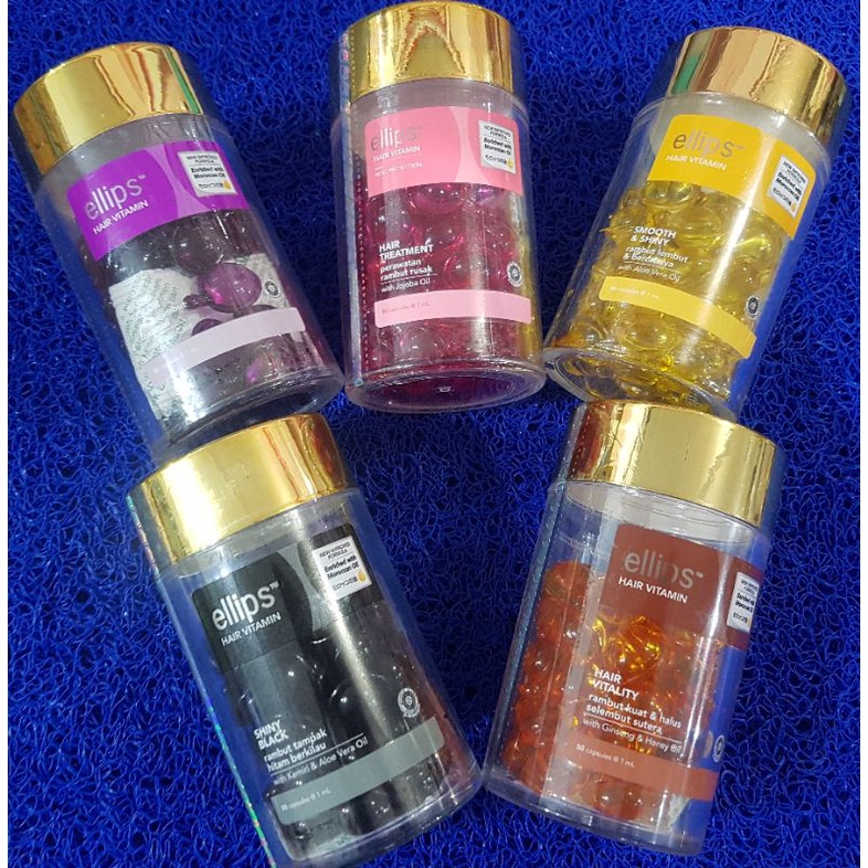 Jual Ellips Vitamin Jar Enriched With Moroccan Oil | Shopee Indonesia
