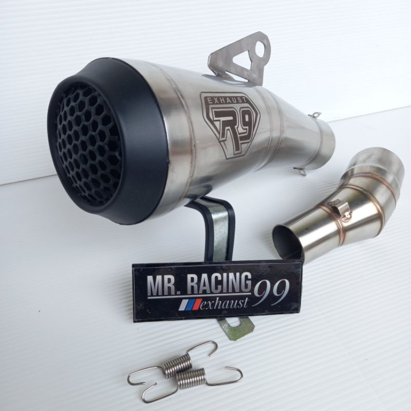 Jual Knalpot Racing R9 GP SERIES Slip On Ninja250 Ninja250 karbu ...