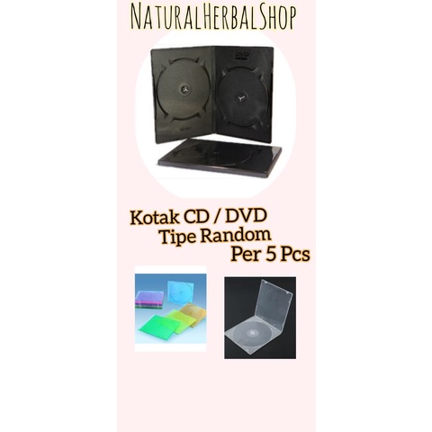 Jual KOTAK CD / DVD TEMPAT KASET CD / DVD UNTUK PENYIMPANAN KASET DISC ...