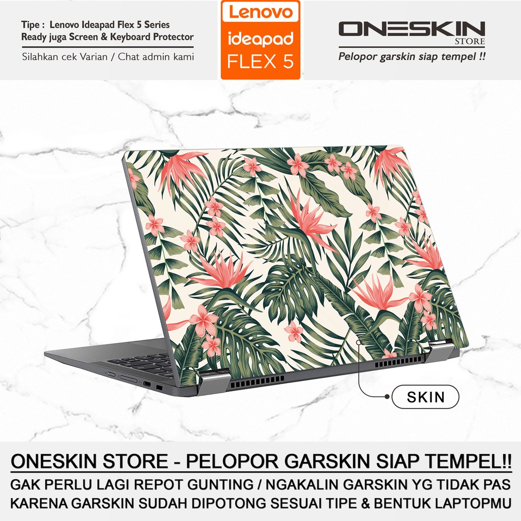 Jual Garskin Stiker Laptop Lenovo IdeaPad Flex 5 5i 14 14ALC 14ARE ...