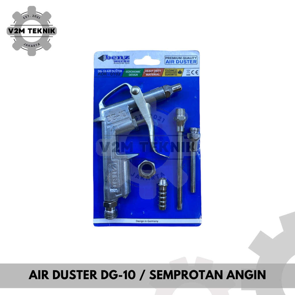 Jual Semprotan Angin DG 10 / Air Duster Gun Metal DG-10 BENZ / Alat ...