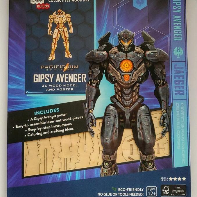 Jual Pacific Rim Gipsy Avenger 3D Wood Model | Shopee Indonesia